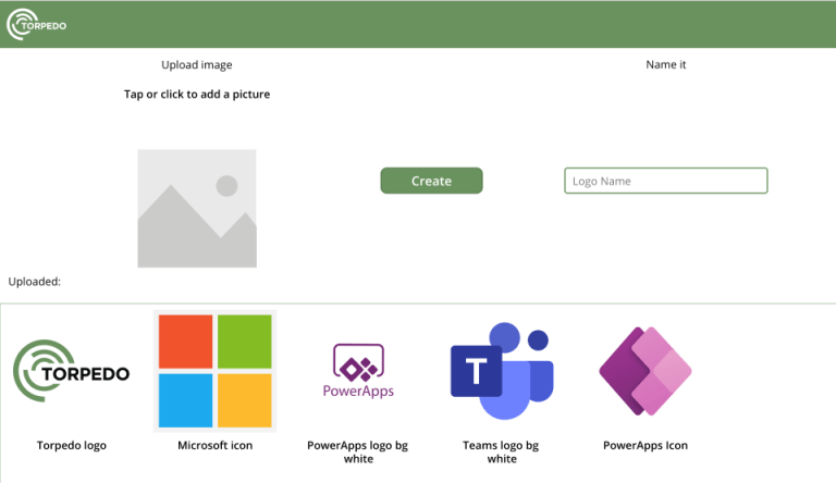 Upload and show images in PowerApps