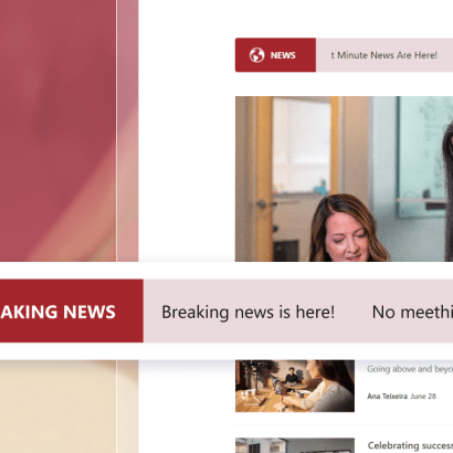 Breaking News Web Part