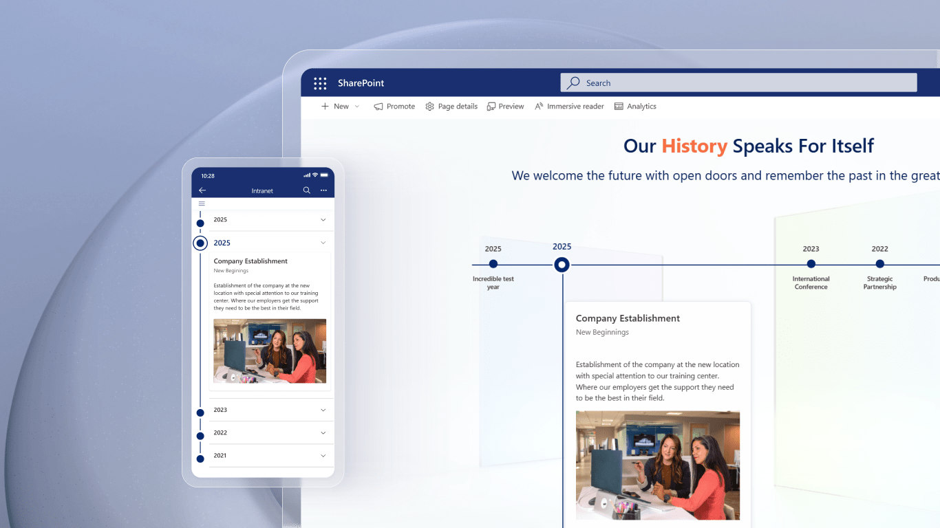Timeline Web Part for SharePoint