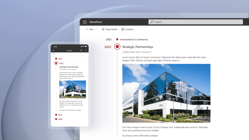 Timeline Web Part for SharePoint