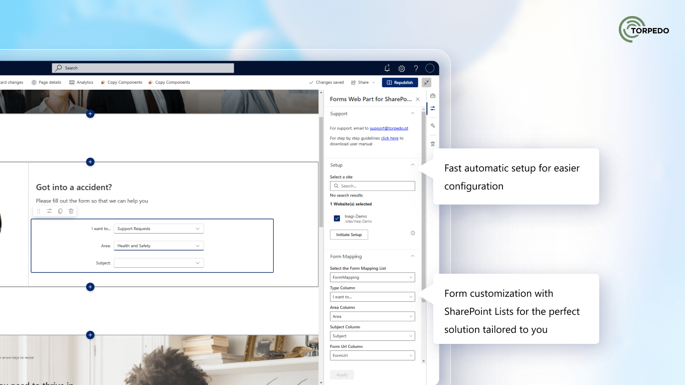 Dynamic Forms: a web part for SharePoint
